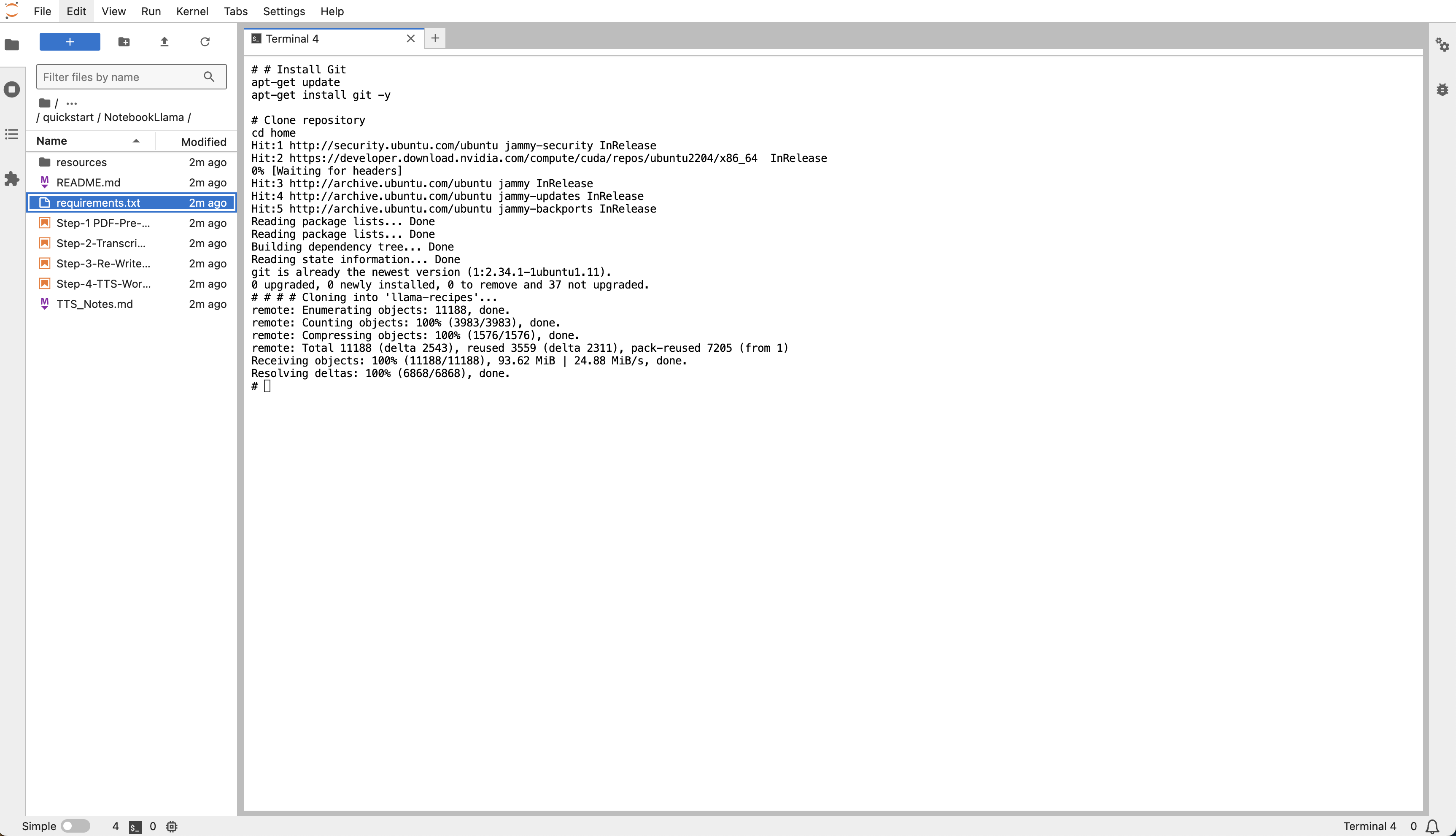 Deploying and Using Notebook Llama on Hyperstack: A Quick Start Guide